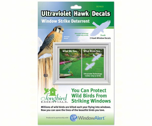 Window Strike Deterrent Hawk Decal | Jetty’s