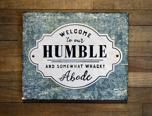 Welcome to Our Humble Abode Sign | Jetty’s