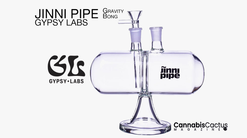 Jinni Pipe Gravity Bong by Gypsy Labs