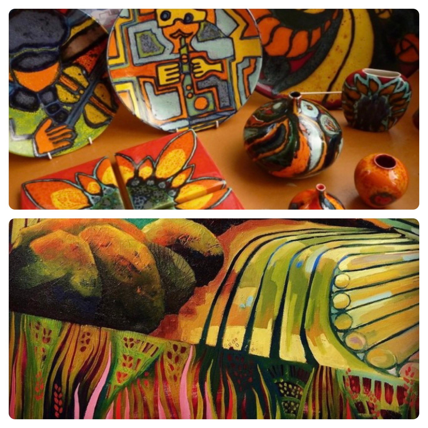 Claire Thomas and Janet Parker Laird | Walford Mill Crafts