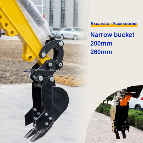 200mm Narrow Bucket | TrueForce Machinery