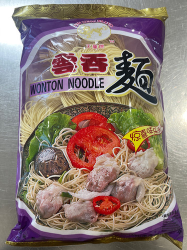 TL Brand Wonton Noodles 400g 天龍雲吞麵 | Go East 沿東雜貨