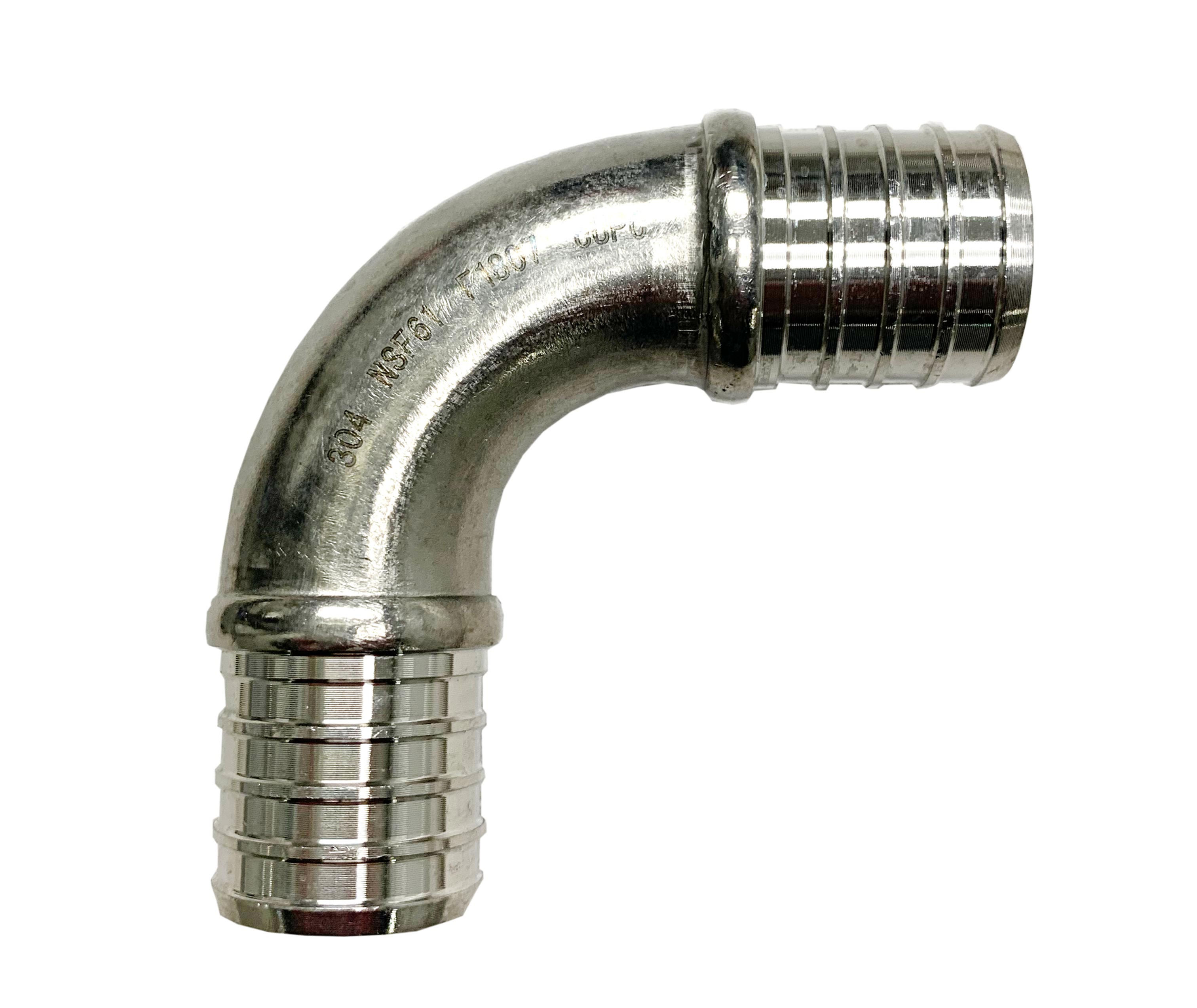 PEX SWOOP ELBOW,90°,SS,1'' | Ecc Outdoors Llc