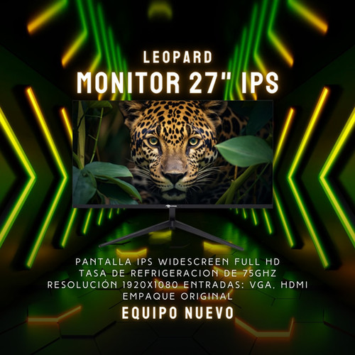 MONITOR LEOPARD 27'' | TEAM PC