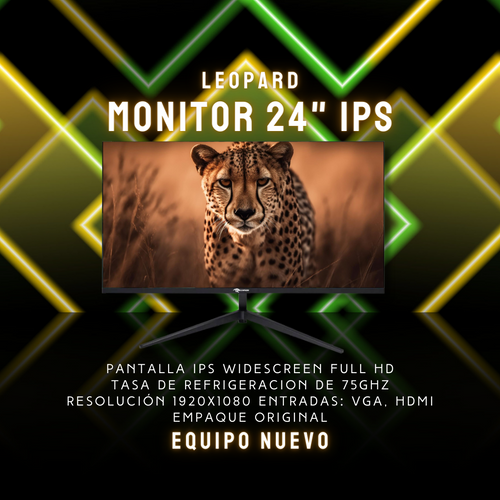 MONITOR LEOPARD 24'' | TEAM PC