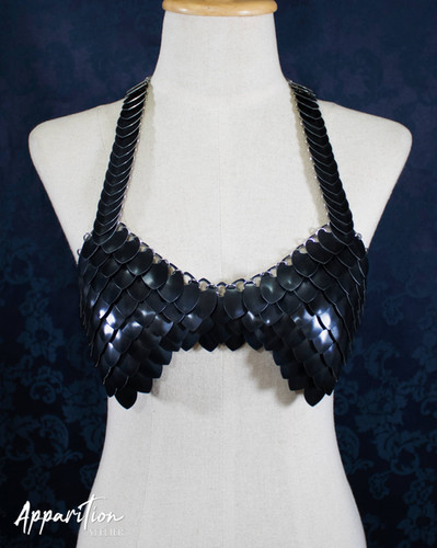 Raven Scalemaille Bra | Apparition Atelier