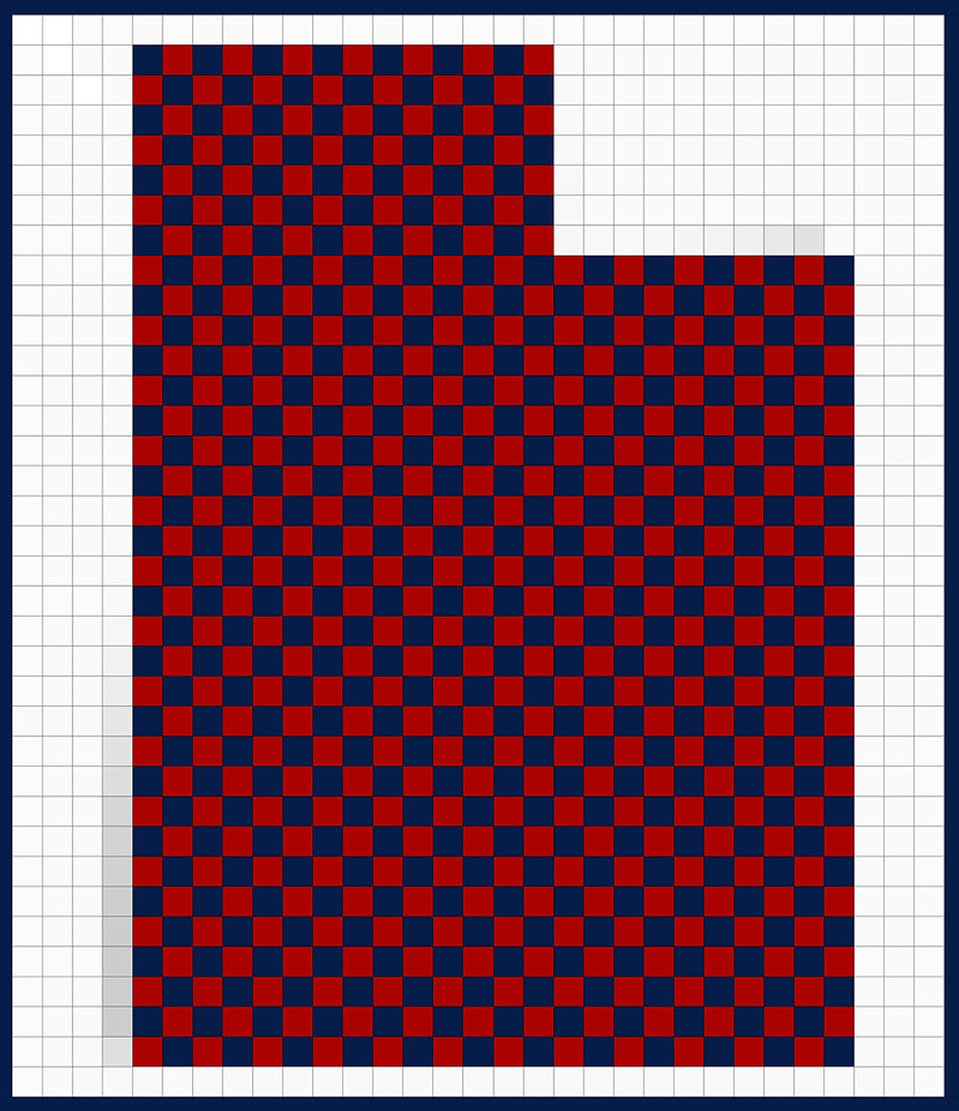 The Beehive State Quilt Pattern – A Utah-Inspired Pixelated Quilt You ...