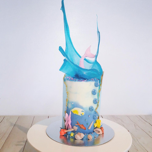 Isomalt and sugar sheet cake | BarbaraCakes
