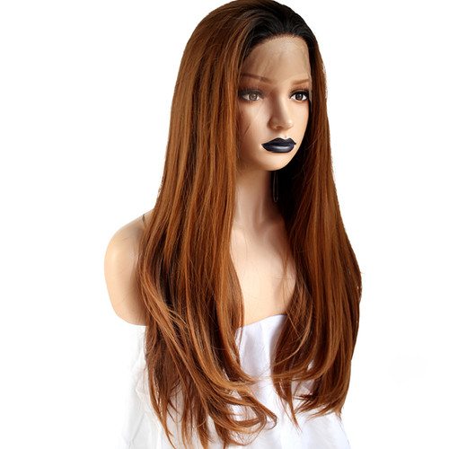 Wig Two-Tone Auburn