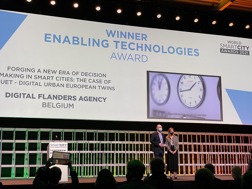 DUET Local Digital Twin Named Best Enabling Technology at World Smart ...