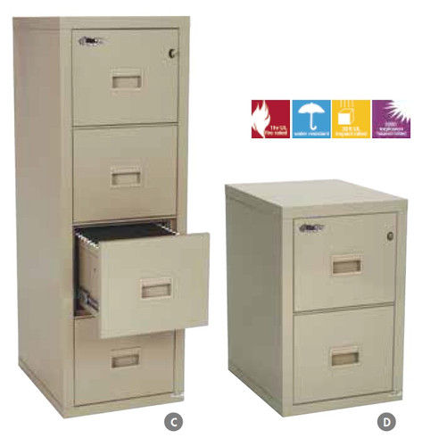 Turtle Series Filing Cabinets 2-Drawer | office-innovators