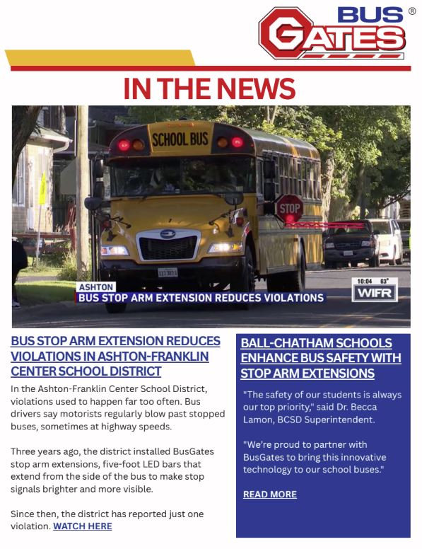 School Bus Safety Upgrades: Extended Stop Arms in Action