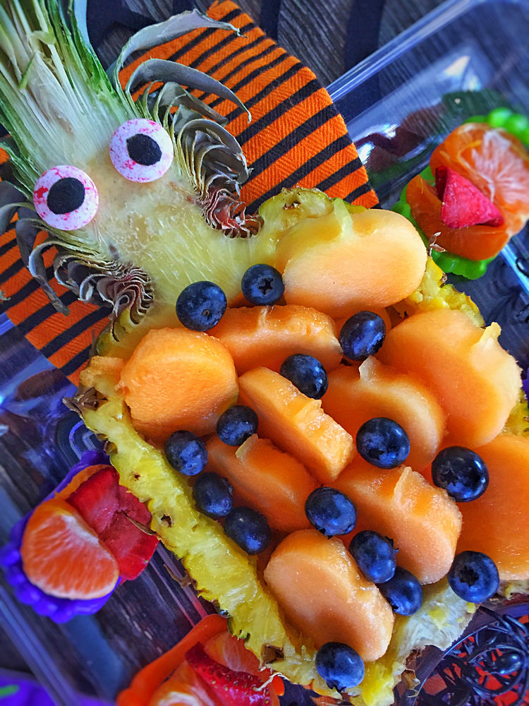 Spooky Halloween Fruit Tray
