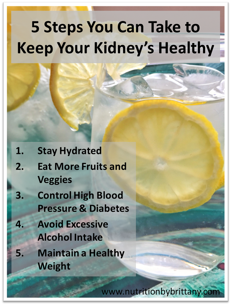 5 Steps You Can Take to Keep Your Kidney’s Healthy