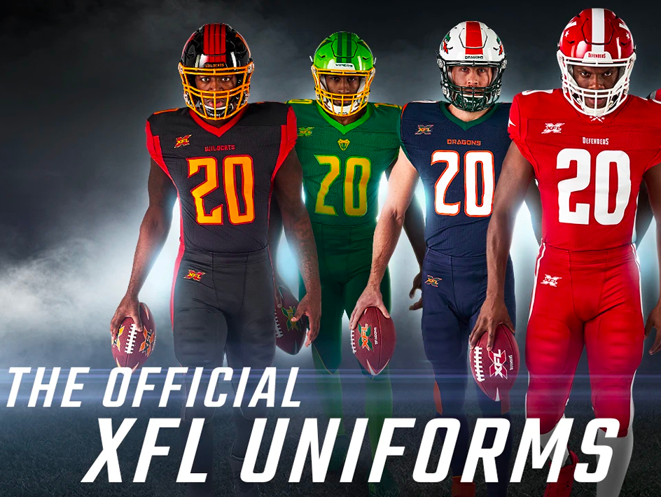 XFL Uniform Reveal