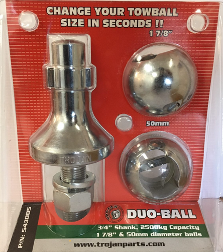 Trojan Duo Towball 3/4" | Pro Bars