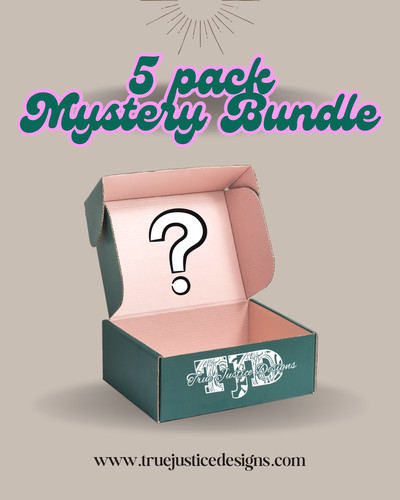 5 Pack Mystery Bundle | True Justice Designs