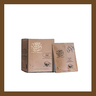 Culi Paper Filter Coffee (Peaberry Drip Bag) - Box of 10 packs x 10g | Mysite