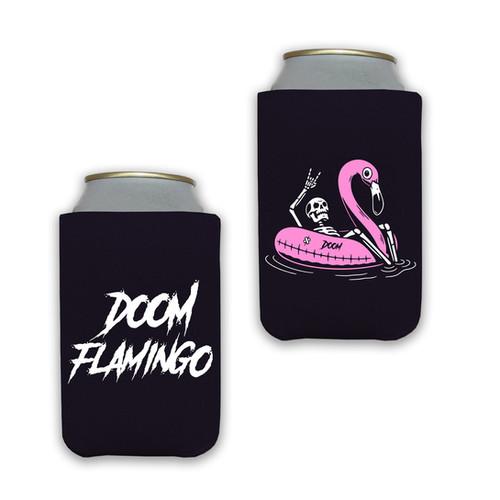 Floating Skeleton Koozie | DOOM FLAMINGO