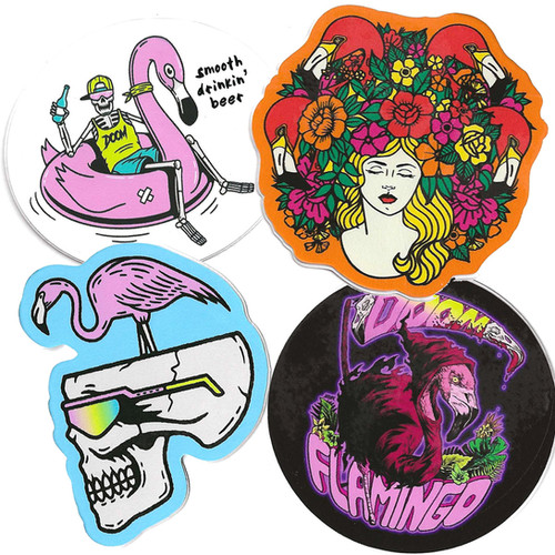 Sticker | DOOM FLAMINGO