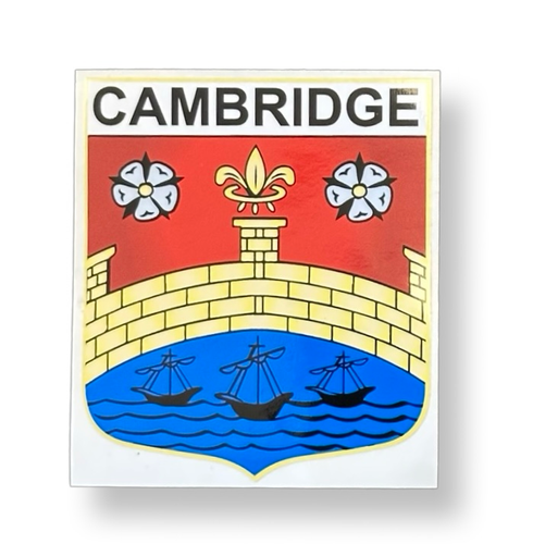 Cambridge City Crest Sticker | Indelibly Cambridge