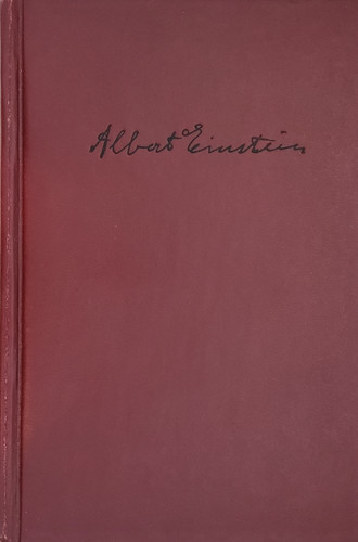 Albert Einstein, The Human Side by Helen Dukas and Banesh Hoffmann ...