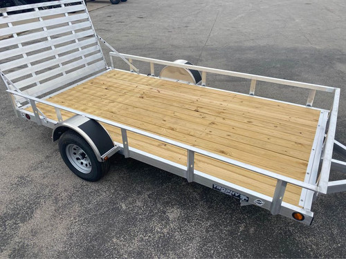 Trophy 6.5x12 Aluminum Utility Trailer | S&B Trailer