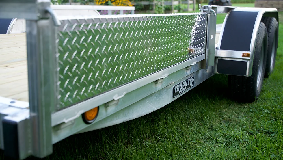 Trophy 7x14 Side Load Aluminum Utility Trailer | S&B Trailer