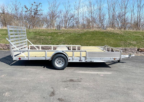 Trophy 7x14 Side Load Aluminum Utility Trailer | S&B Trailer