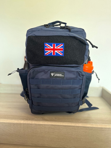 45L 'APOLLO' Navy Gym Backpack | Viribus Strength