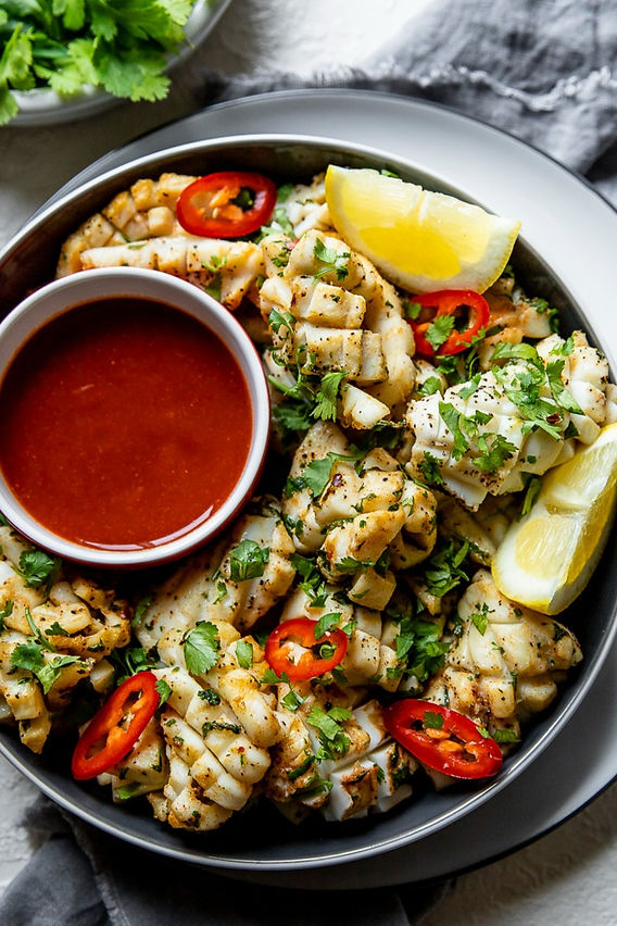 how long to cook calamari in oven