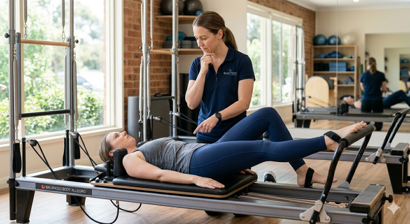 Knee Pain Modifications for Reformer Pilates | Body Form