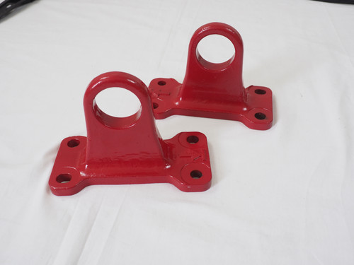 Rear Tow Hook - Red (Pair) | Rebel Vehicles