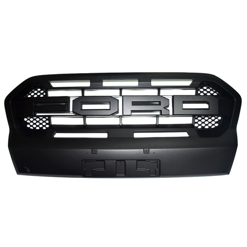 Wildtrak Raptor Inspired Front Matte Black Grille | Style my Ranger