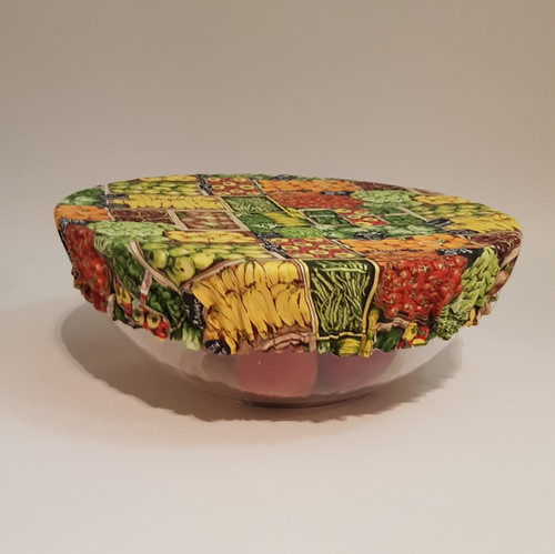 Reusable Bowl Cover Mixed Fruit & Veg (Set of 4) | Back to basics