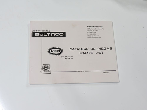 Astro Parts Book | My Site