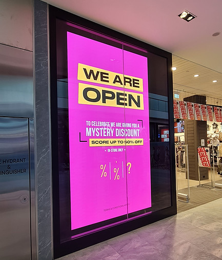 Giant LED screens | Dynamic Screens | Perth Airport