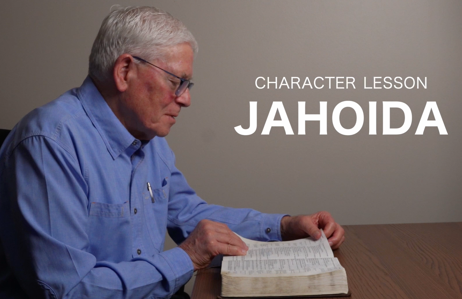 CHARACTER LESSON 10: JEHOIADA