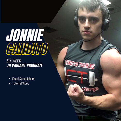Jonnie Candito HQ 6 Week Program New and Improved JH Variant | Johnny ...