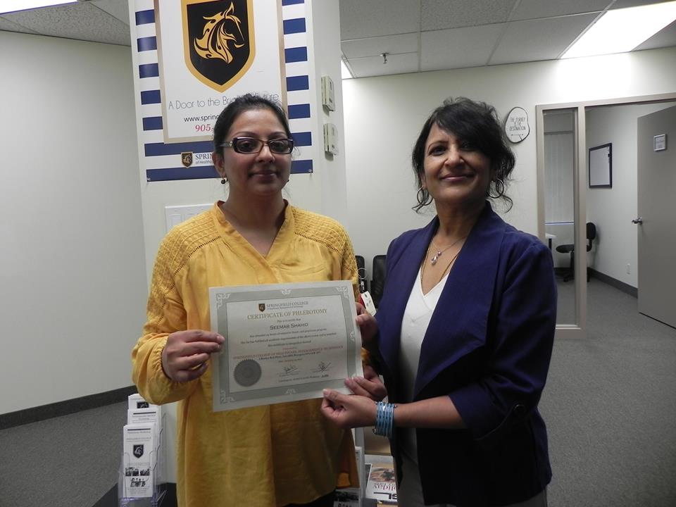 Springfield College-Brampton Photo Gallery | Diploma Certificate Prog