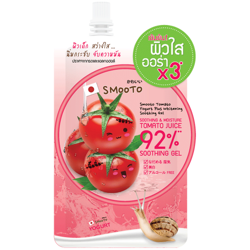 Smooto Tomato Yogurt Plus Whitening Soothing Gel | Smooto Japan