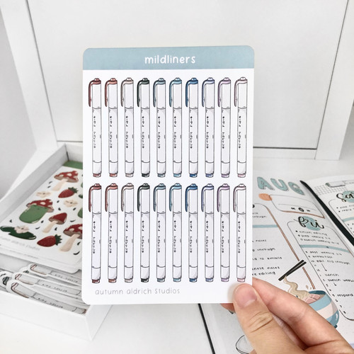 mildliner sticker sheet | Autumn Aldrich