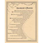 The Ramblers Prayer Poster | Rockcollage