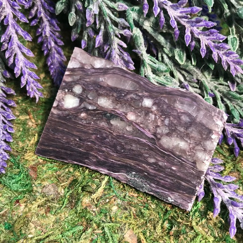 Polished Charoite Slab | Rockcollage