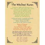 Witches Runes Poster | Rockcollage