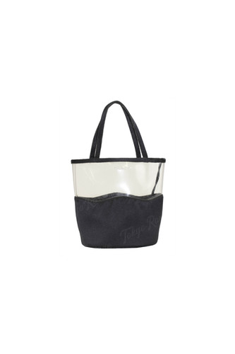 Prada Black Satin Transparent Mini Bag Rare | Tokyo Roses Vintage