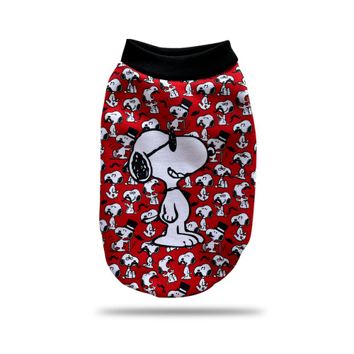 Polerón sin Mangas Snoopy Mustache | Dfpbfriends