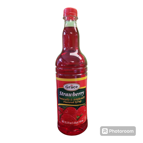 Grace Strawberry Syrup | Kool Breeze Caribbea