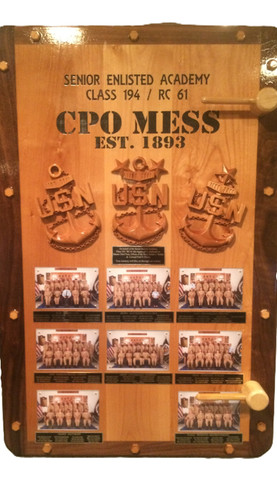 CPO Hatch Plaque | Custom Coin Holders