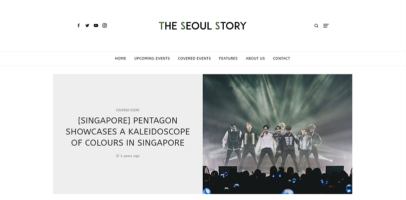 Writer @ TheSeoulStory | My Site